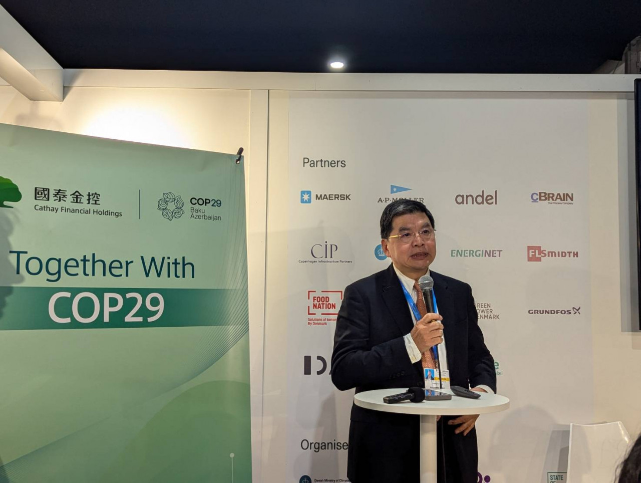 COP29直擊》氣候峰會最棒場館？李長庚：7、8場會議都有新－ESG永續台灣